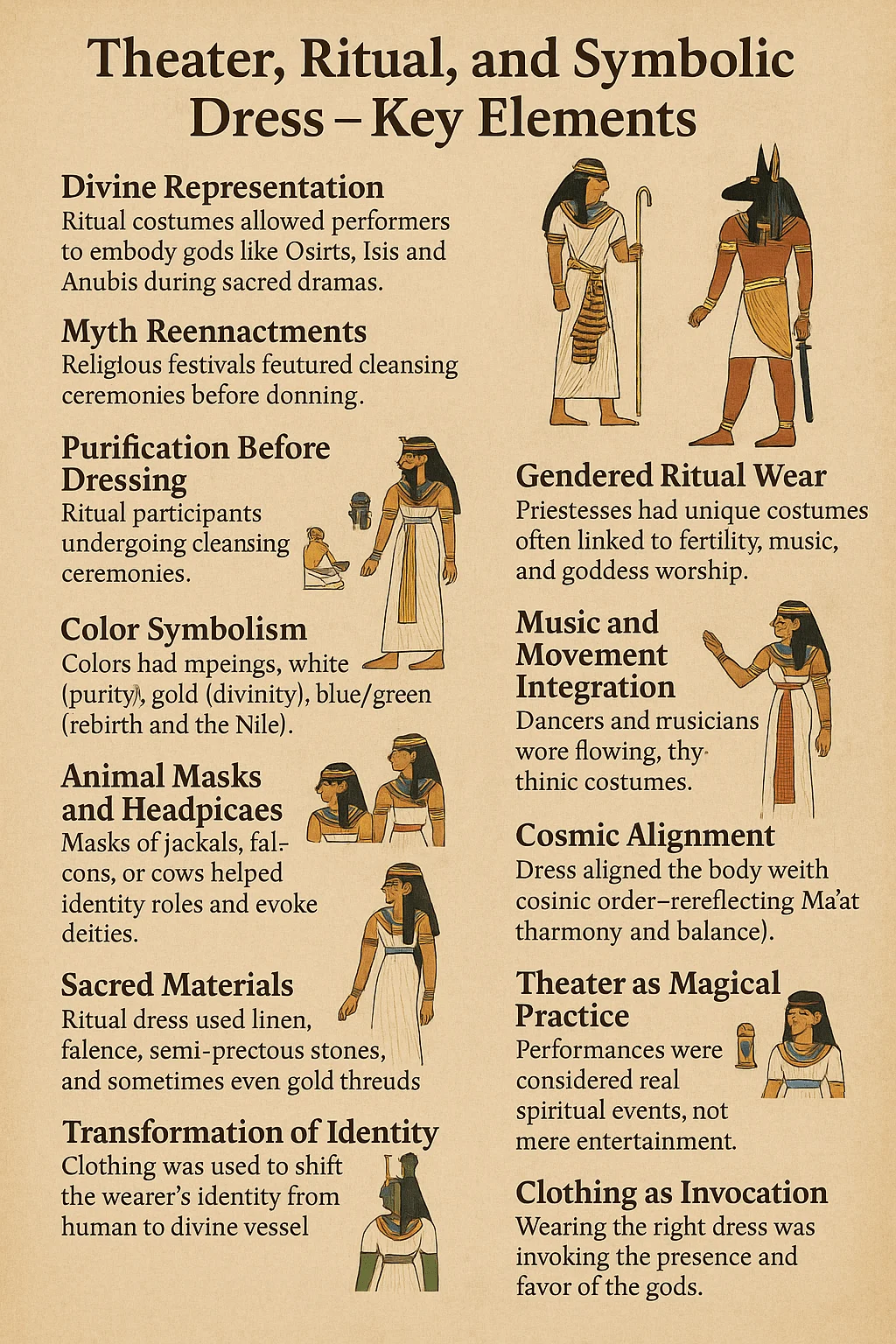 Ancient Egyptian Civilization Clothing